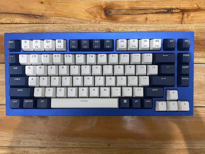Jual Keychron Q1 Fully Assembled Blue Switch Non Knob - Kota Bandung ...