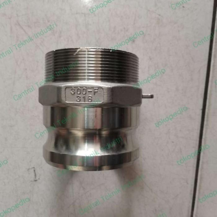 Jual Camlock Stainless Steel SS316 / 4" inch / Type F-400 - Jakarta ...
