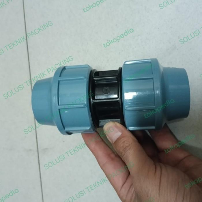 Jual Socket Pipa Hdpe Ukuran 3/4" inch / Coupler Socket Hdpe 25mm ...