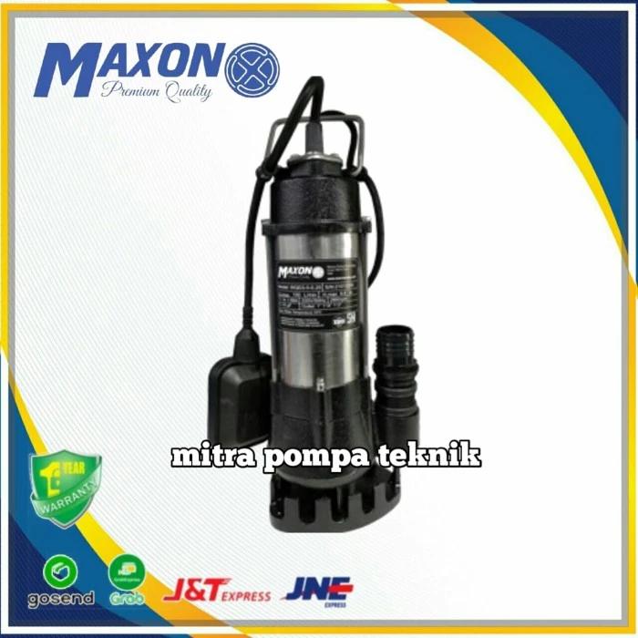 Jual Mesin pompa celup/Kuras kolam "MAXON" WQD 3-5-025 (250 Watt) auto ...
