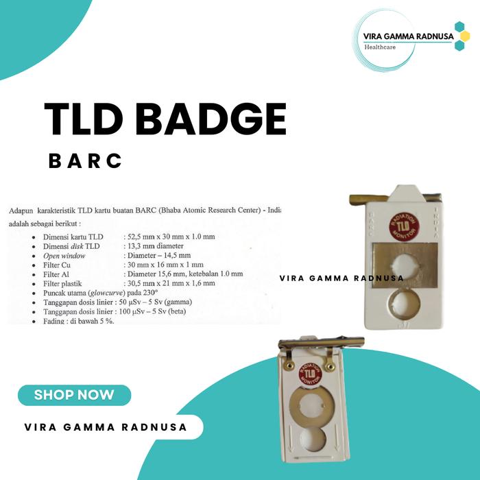 Jual TLD BADGE BARC NON ZERO CHECK - Kota Tangerang - VIRA GAMMA ...