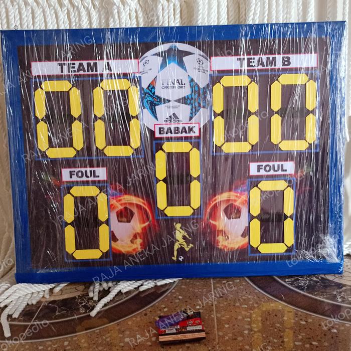 Jual papan score manual - Kab. Bekasi - RAJA ANEKA JARING | Tokopedia