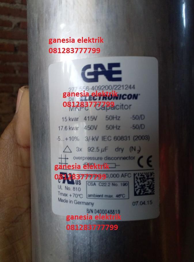 Jual Kapasitor bank gae 15kvar 415v / capacitor bank gae 15 kvar 415v - Jakarta Barat - donamall ...