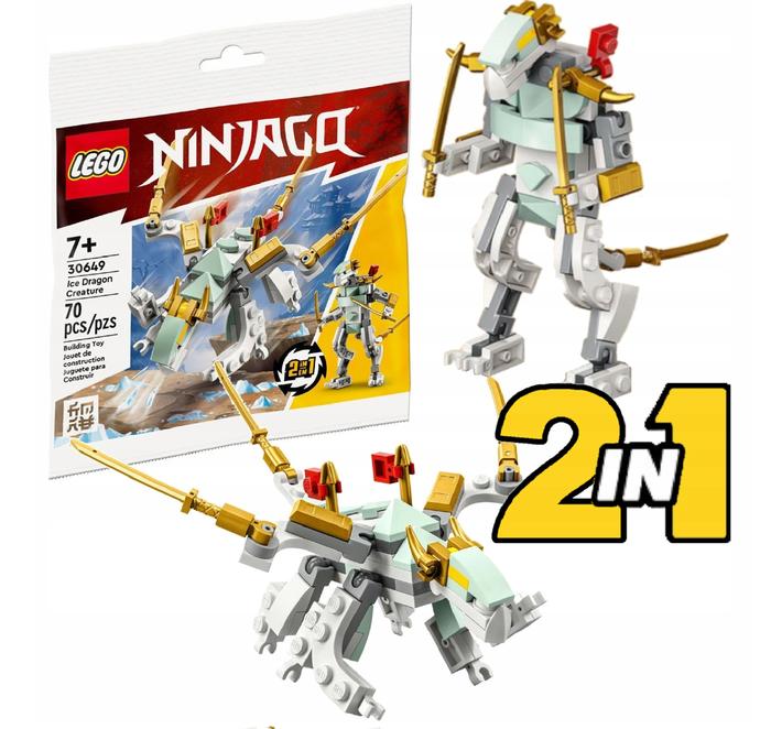 Jual LEGO Ninjago-30649 Ice Dragon Creature Polybag Ninja Spinjitzu ...
