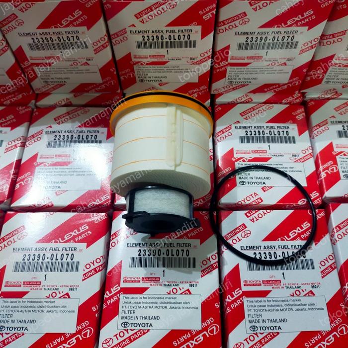 Jual FUEL FILTER SOLAR/SARINGAN FILTER SOLAR TOYOTA INNOVA REBORN/HILUX ...