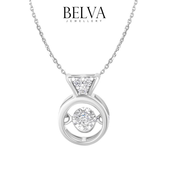 Promo 1 SET Kalung Liontin Berlian - Symphony Of Gift - Belva Jewellery ...