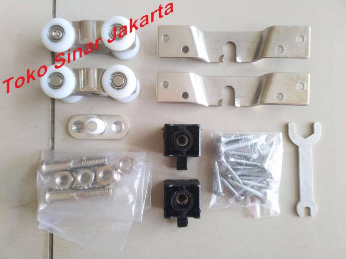 Jual Roda Rel Rell Pintu Dorong Geser Track Wheel Sliding Door - Kab ...