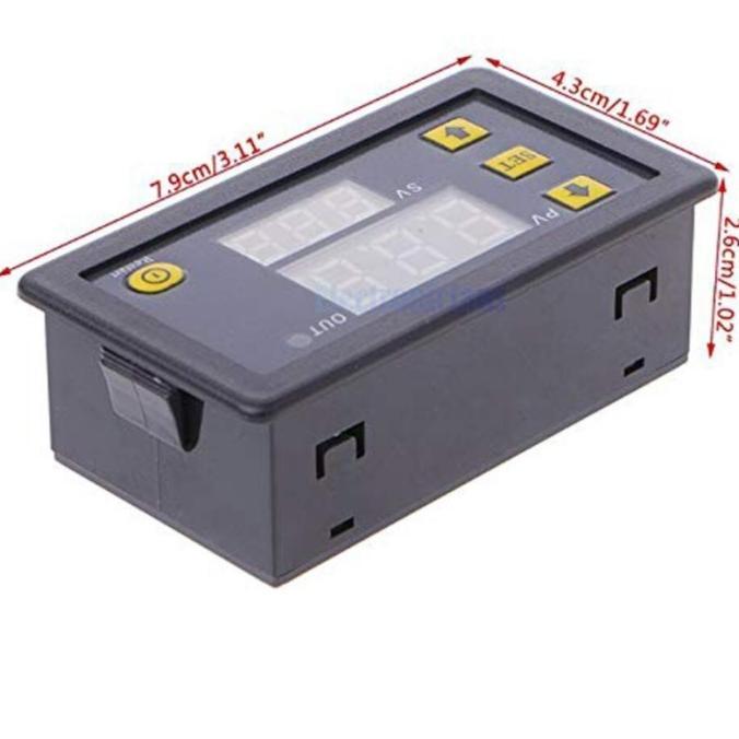 Jual Tm1 24v Dc Digital Cycle Timer Delay Relay Module Led Dual Adjustable Di Seller Ayato ...