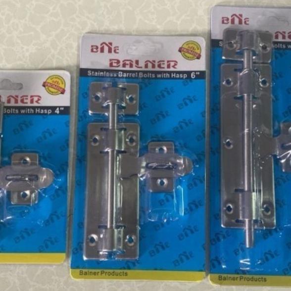 Jual MJ GRENDEL SLOT PINTU JENDELA GUDANG 6 INCH KAIT STAINLESS - Kab ...