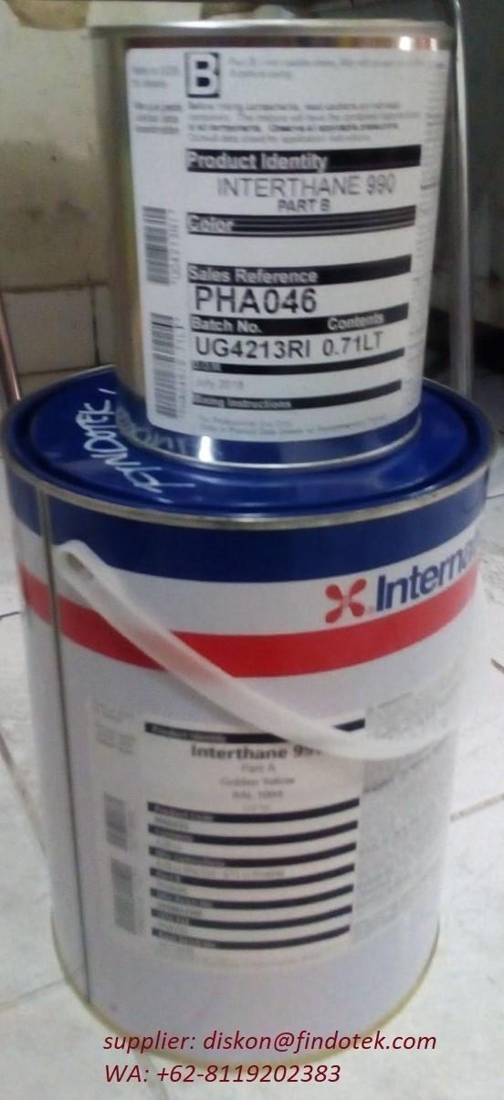 Jual Interthane 990 RAL 5019 / RAL5019 capri blue 5L International ...