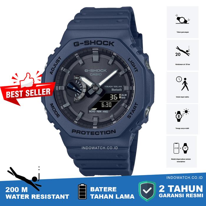 Jual Casio G-Shock BLUETOOTH GA-B2100-2A | GARANSI RESMI PT GAP ...