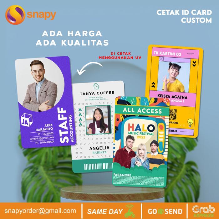 Promo CETAK ID CARD PVC - DENGAN LUBANG, CASINGONLY - Jakarta Selatan ...