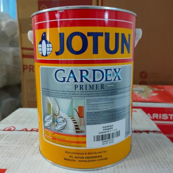 Jual Jotun Gardex Primer White Cat Dasar Kayu Dan Besi Anti Karat 5 Liter - Jakarta Selatan ...