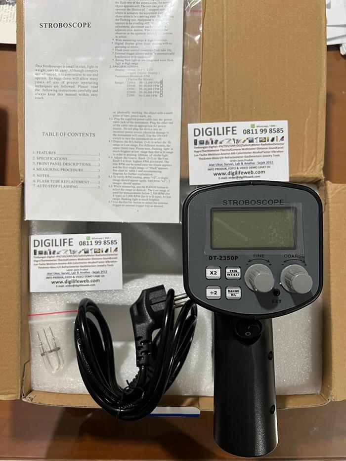 Jual Stroboscope DT2350PA Stroboskop Strobe Tester Flash Meter DT ...