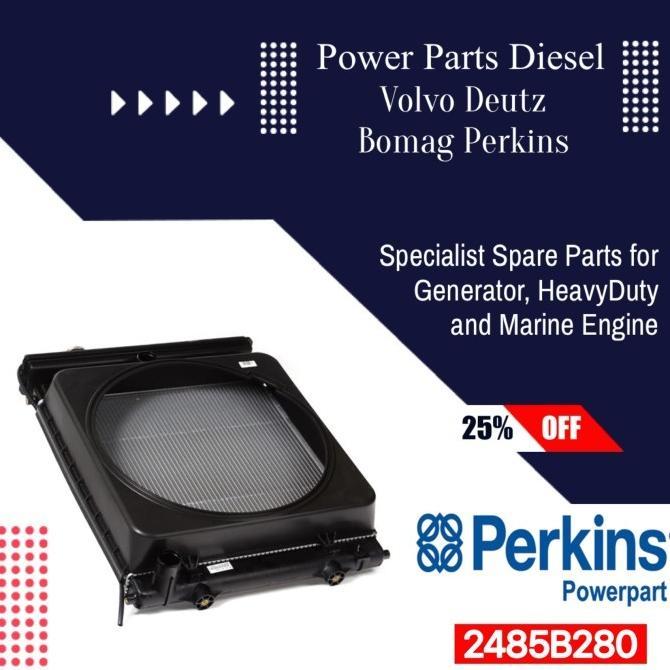 Jual ST 2485B280 Radiator Perkins Genuine T430481 - Jakarta Pusat ...