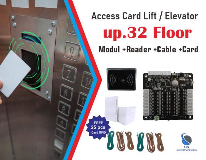 Jual Access Control Elevator/Lift Access Control/Elevator 32 Floor ...