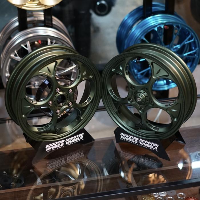 Jual Velg MK Factory Pine W325 Set LIMITED 12inc Vespa Sprint Prima GT ...