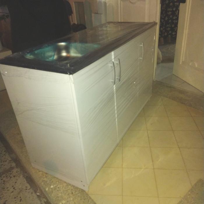 Jual MEJA WASTAFEL CUCI PIRING SLINK 3 PINTU POLIS KITCHENSET BAWAH ...