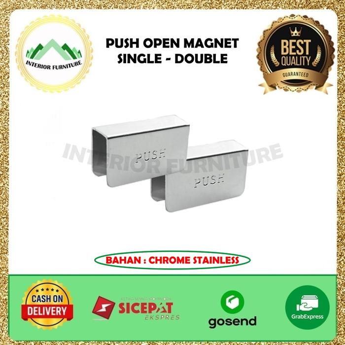Jual Push Open magnet singel dan double engsel jepit kaca - Jakarta ...