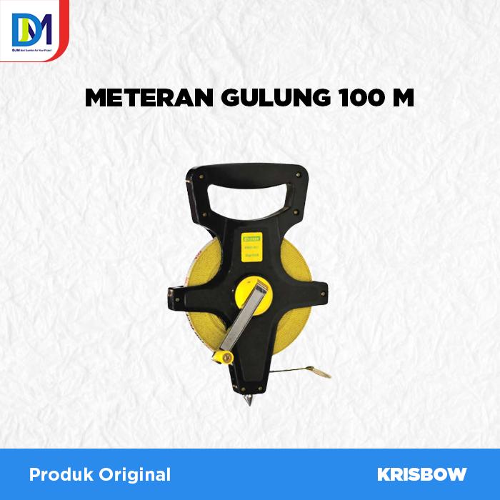 Jual Meteran Gulung 100m Krisbow Meteran Proyek - Kota Semarang - DJM ...