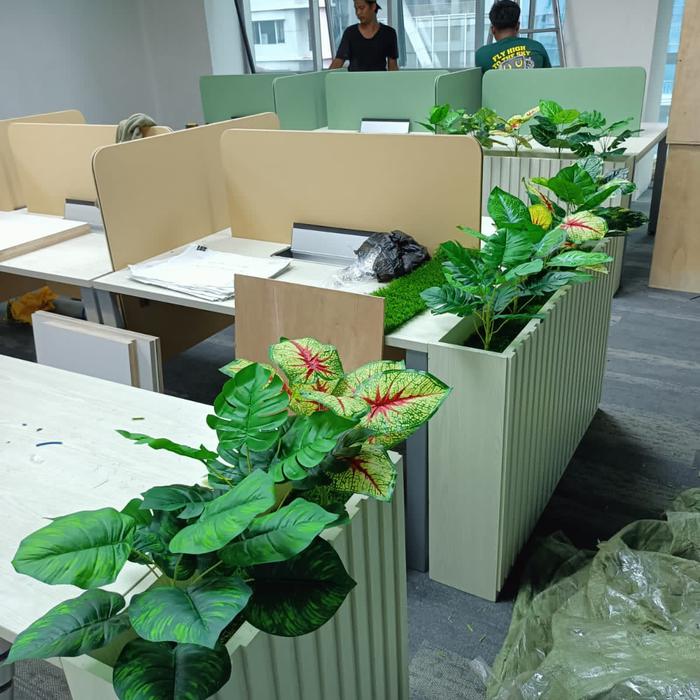 Jual Tanaman Artificial Partisi Planter Box Cocok Untuk Di Ruangan ...