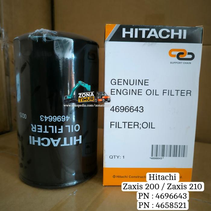 Jual Oil Filter 4696643 Oli filter Zaxis200 filter Oli Zaxis 210 ...