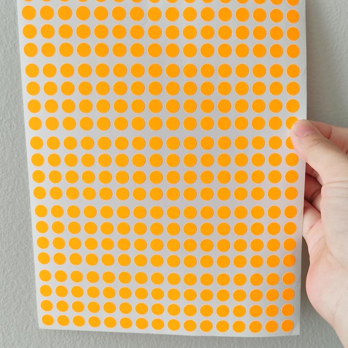 Jual STIKER DOT KECIL ECER 1 LEMBARAN / LABEL BULAT / STIKER DOT WARNA ...