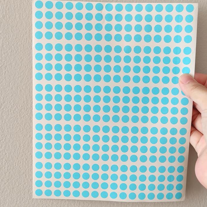 Jual STIKER DOT KECIL ECER 1 LEMBARAN / LABEL BULAT / STIKER DOT WARNA ...