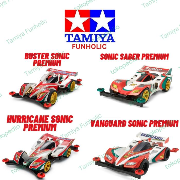 Jual Tamiya Mini 4WD Paket Lengkap Kit Sonic Saber Serial Lets n Go. - Jakarta Utara - Tamiya ...