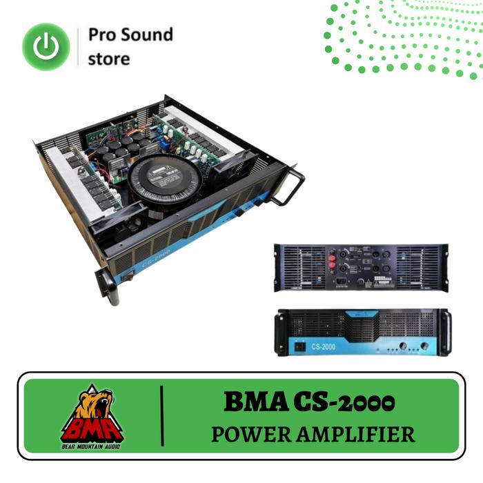 Jual BMA POWER AMPLIFIER CS-2000 - Jakarta Barat - Pro Sound store | Tokopedia