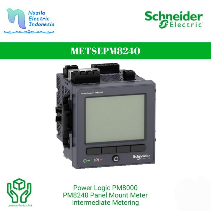 Jual Schneider METSEPM8240 Power Logic PM 8000 PM8240 Panel Mount Meter ...