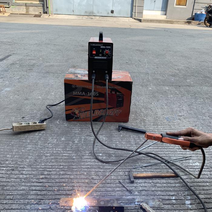 Promo Mesin las inverter 160A Weldcraft MMA trafo las Welding Machine ...
