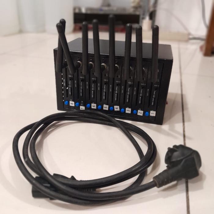 Jual Second 2nd Modem Wavecom Pool 8 Port + Adaptor Di Seller Sweet ...