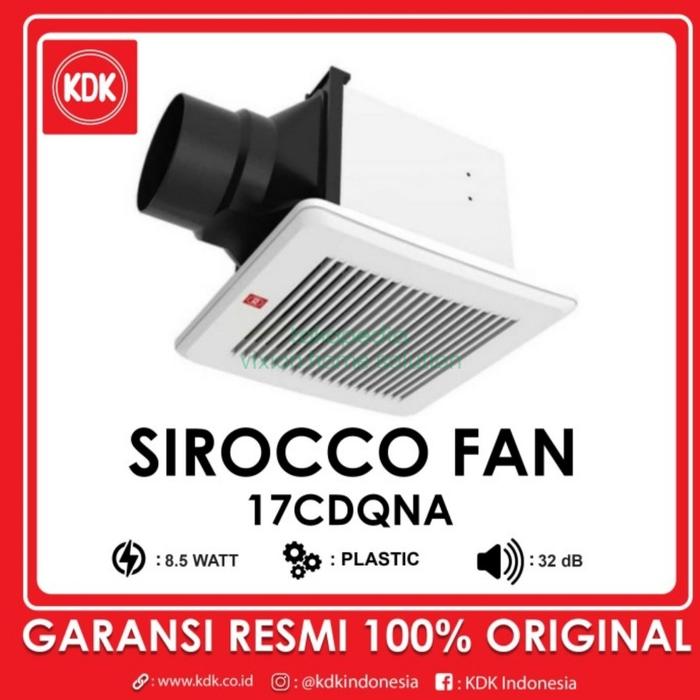 Jual Ceiling Mount KDK 17CDQNA Sirrocco 6 Inch 8.5 Watt - Jakarta Utara ...