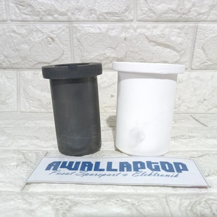 Jual 1 paket crucible 500gr 1kg graphite keramik krusibel pemanas ...