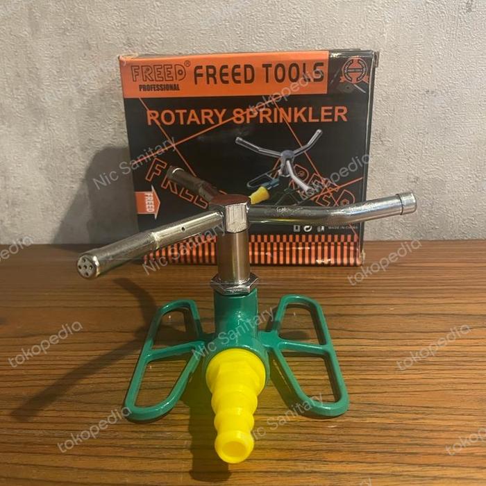 Jual Springkel taman besi / Rotary penyiram tanaman bodi besi FREED ...
