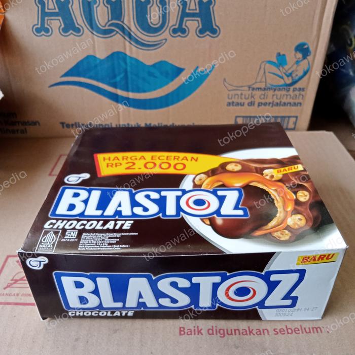 Jual wafer blastoz chocolate/ blastoz wafer roll/ wafer roll blastoz ...