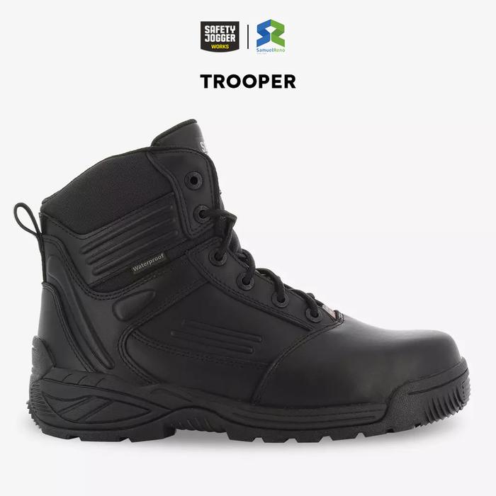 Jual Sepatu Tactical Safety Jogger Trooper - Hitam, 43 - Jakarta Pusat ...