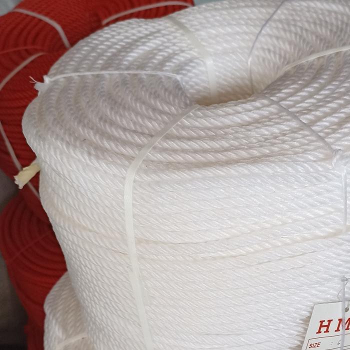 Jual tali tambang plastik 6 mm per roll - Putih - Jakarta Barat - AT EL | Tokopedia