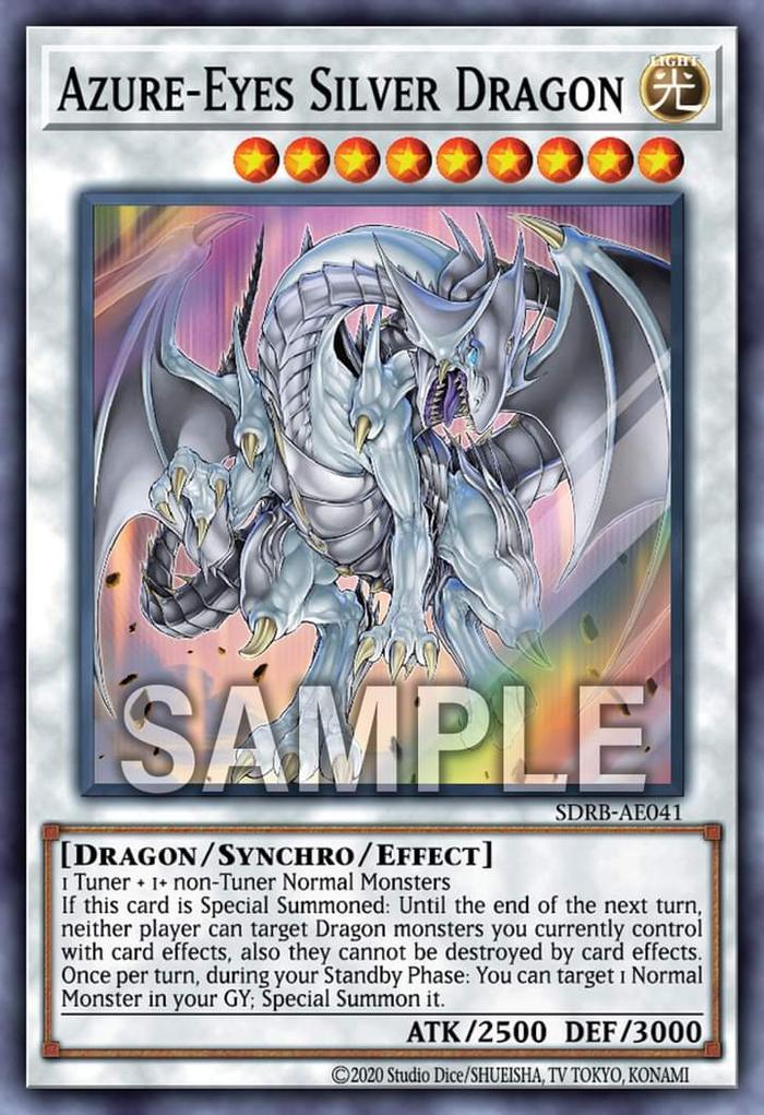 Jual Azure-Eyes Silver Dragon | Super Rare | Yugioh AE SDRB AE041 ...