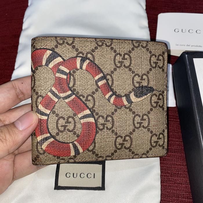 Jual GUCCI SNAKE WALLET (DOMPET GUCCI) 100% AUTHENTIC - Kab. Bandung ...
