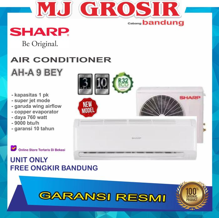 Jual AC SHARP AH-A 09 BEY 1 PK R32 LOW WATT UNIT ONLY - Kab. Bandung Barat - MJ GROSIR BANDUNG ...