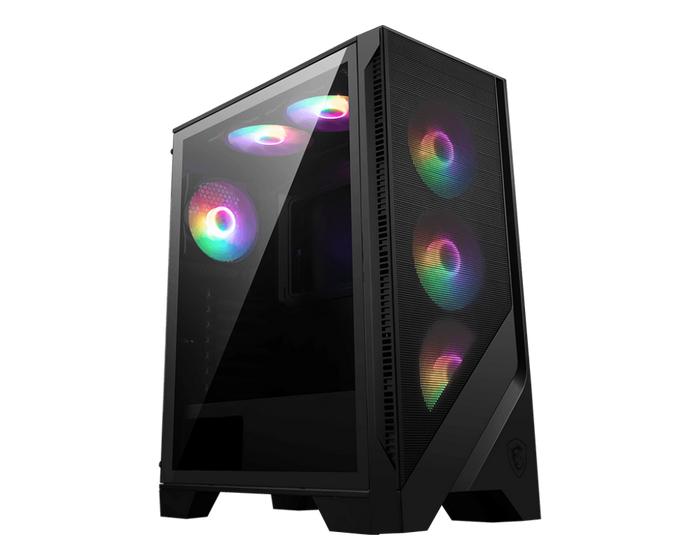 Promo MSI Gaming Case MAG Forge 120A Airflow RGB Tempered Glass Casing ...