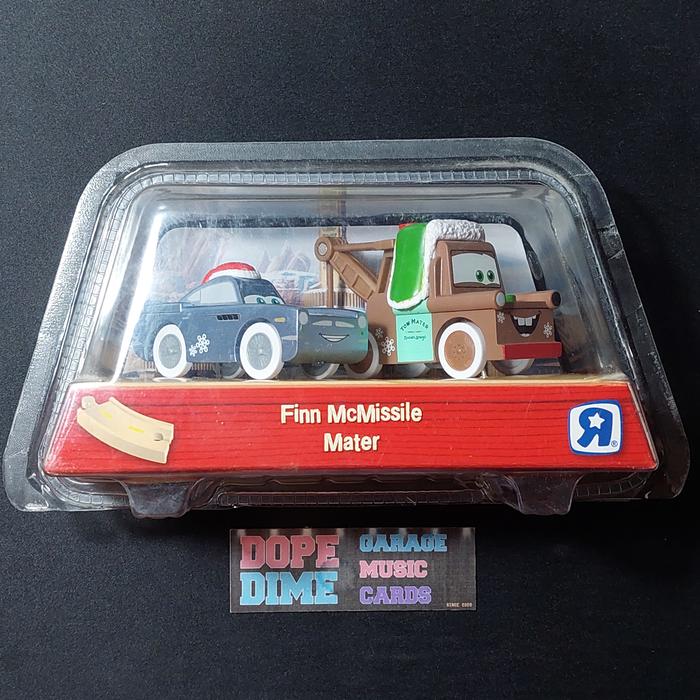 Jual Diecast Disney Pixar Cars 2 Wood Collection Finn McMissile & Mater ...