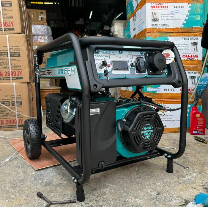 Jual GENSET GENERATOR LISTRIK BENSIN 7500 WATT YAMAMAX PRO RUBUCON ...