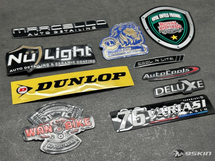 Jual Stiker Timbul Custom Sticker Emboss Emblem Logo Perusahaan by ...