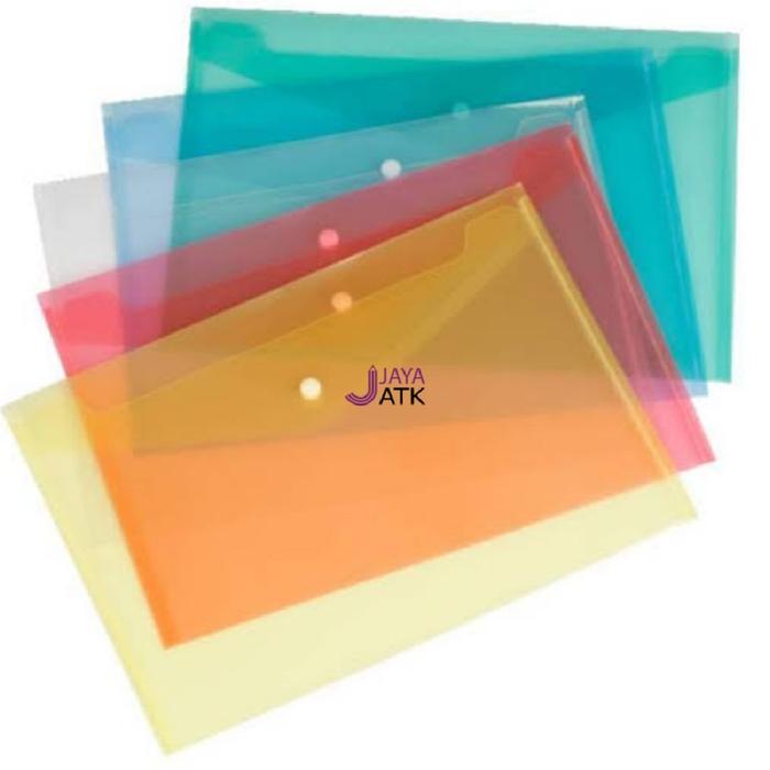 Jual Map Kancing Plastik F4 - Kota Bandung - jaya.atk | Tokopedia