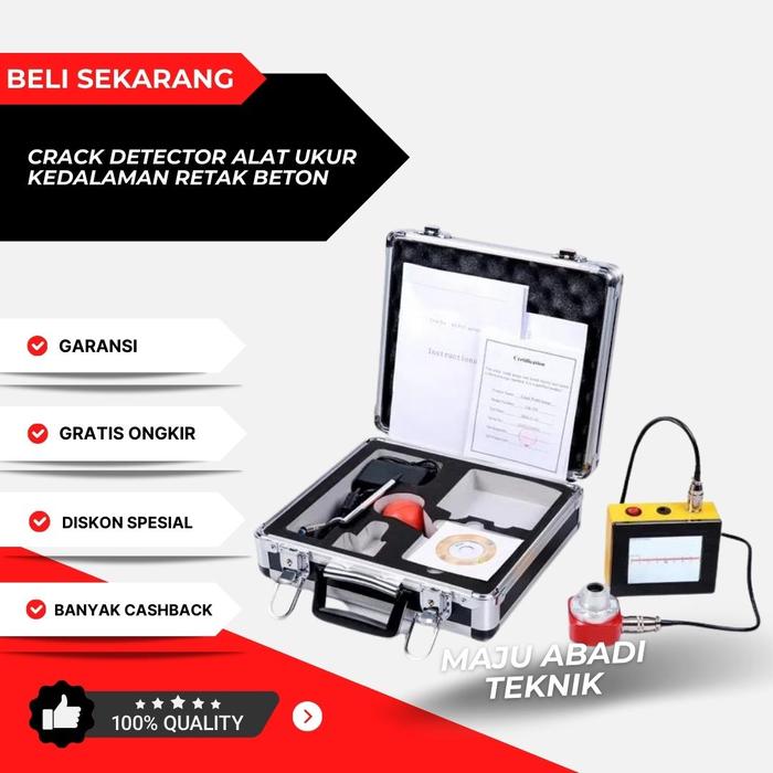 Jual crack detector beton alat ukur kedalaman Retak Beton & Lebar ...