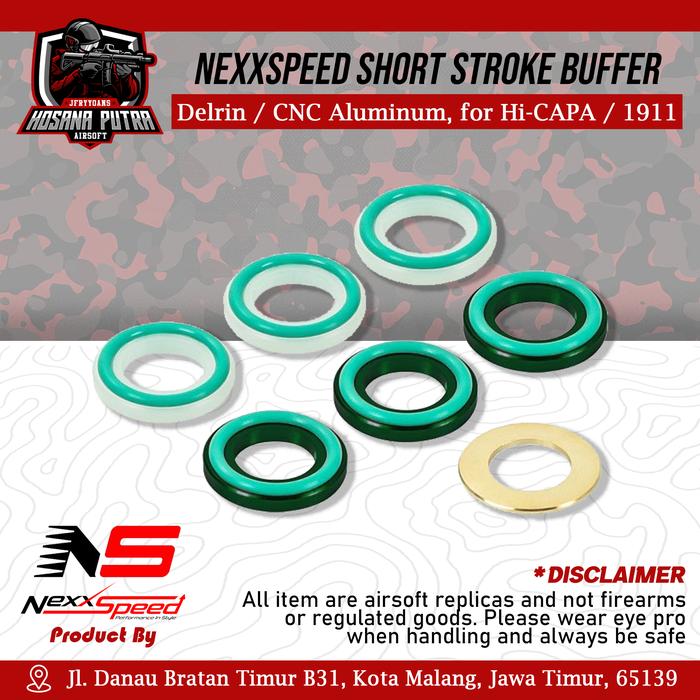 Jual Nexxspeed Cnc Delrin Short Stroke Buffer For Tm Hi-capa / 1911 Gbb ...