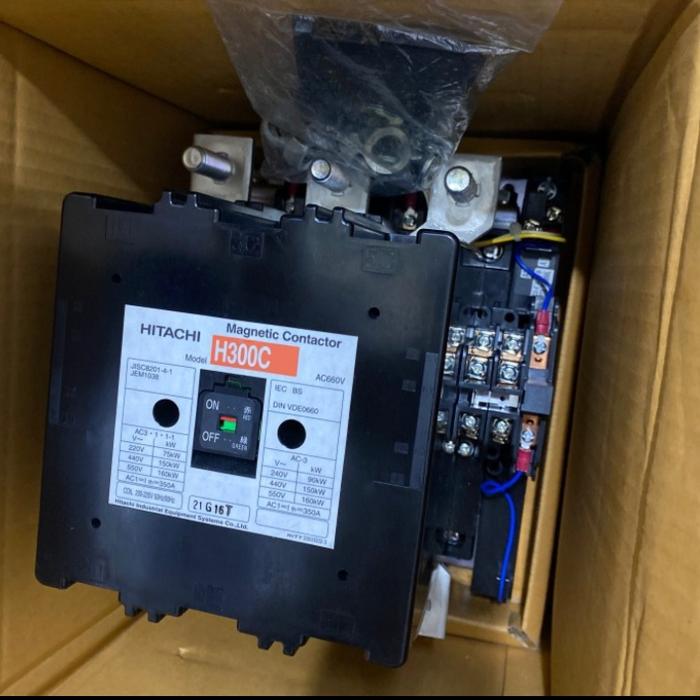 Jual Kontaktor / Contactor Hitachi H300C 350A 220V Original - Kota ...